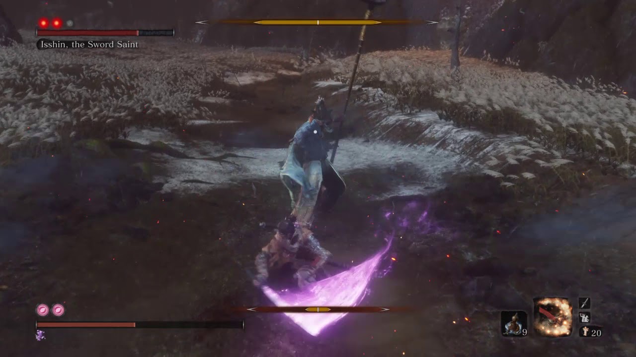 Isshin, the Sword Saint Full Boss Fight NG+ - Sekiro™: Shadows Die ...