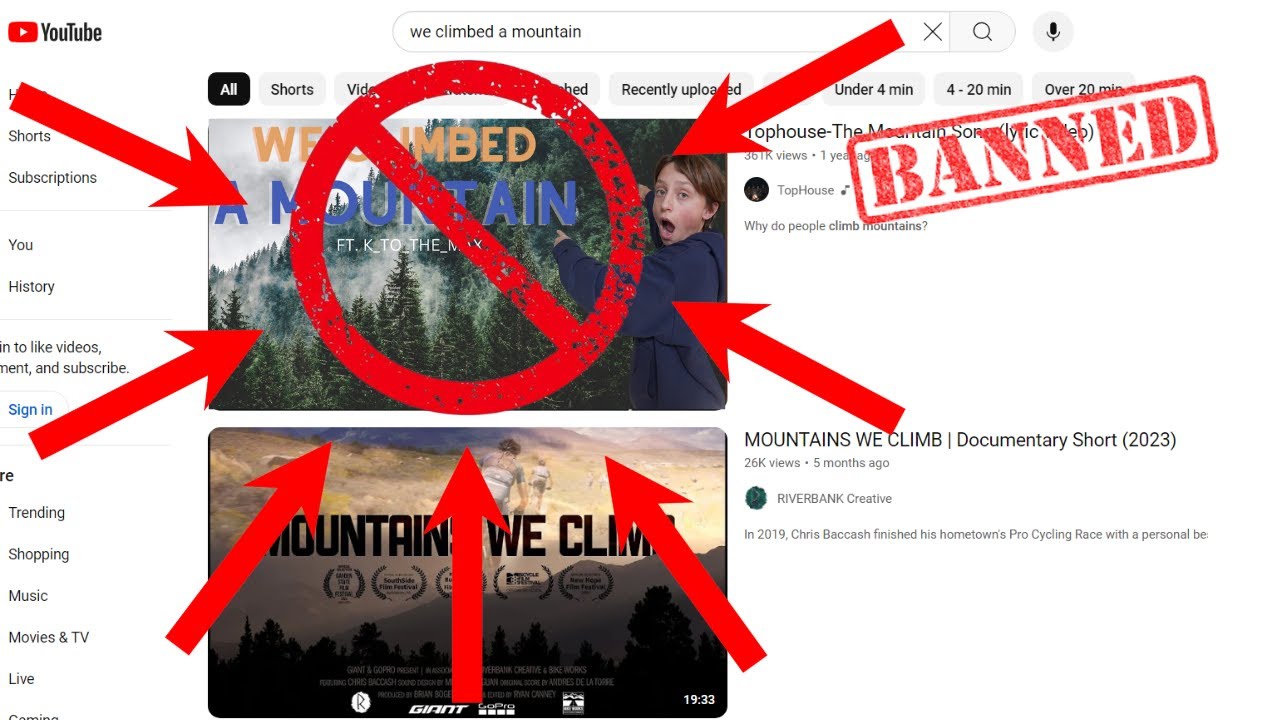 BANNED Youtube video!!!!! - YouTube