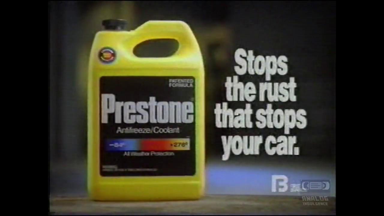 Prestone | Television Commercial | 1992 - YouTube