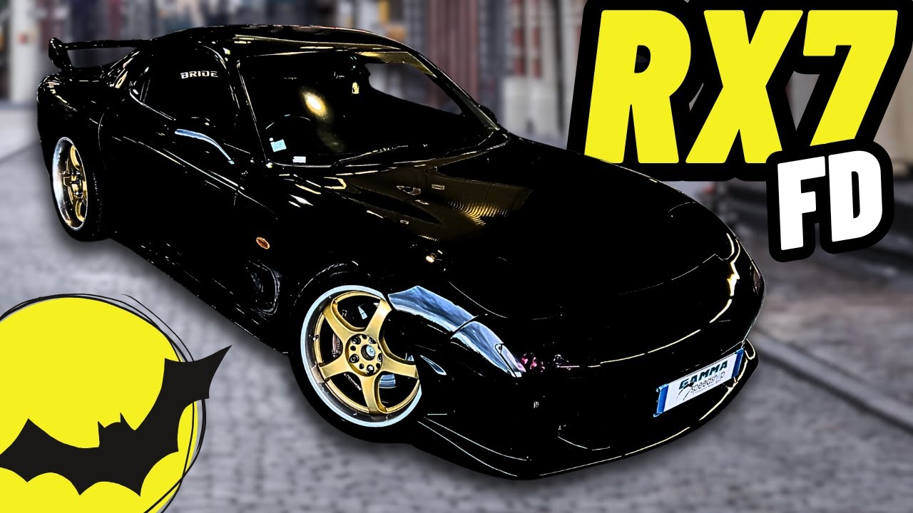 On optimise la RX7 FD de Batman ! (Elle fait des flammes ...) - YouTube