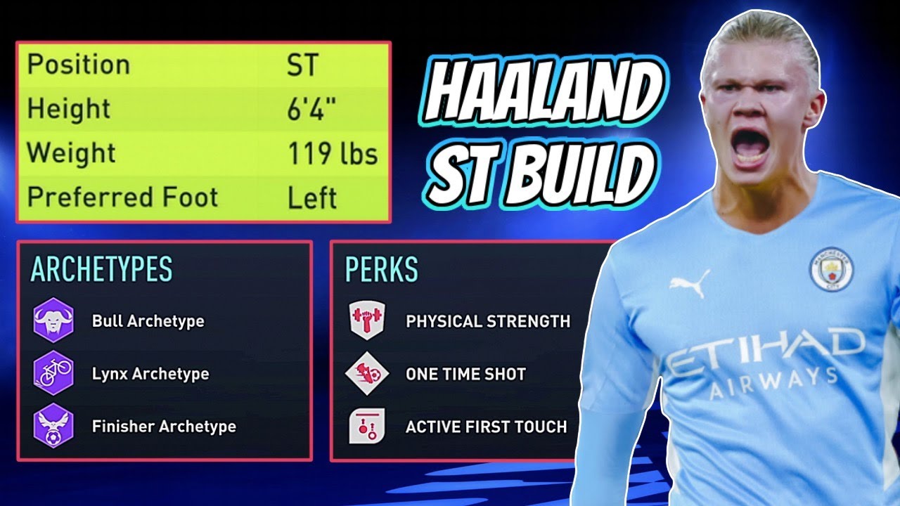 GO BEAST MODE with this ERLING HAALAND STRIKER (ST) PLAYER BUILD in ...