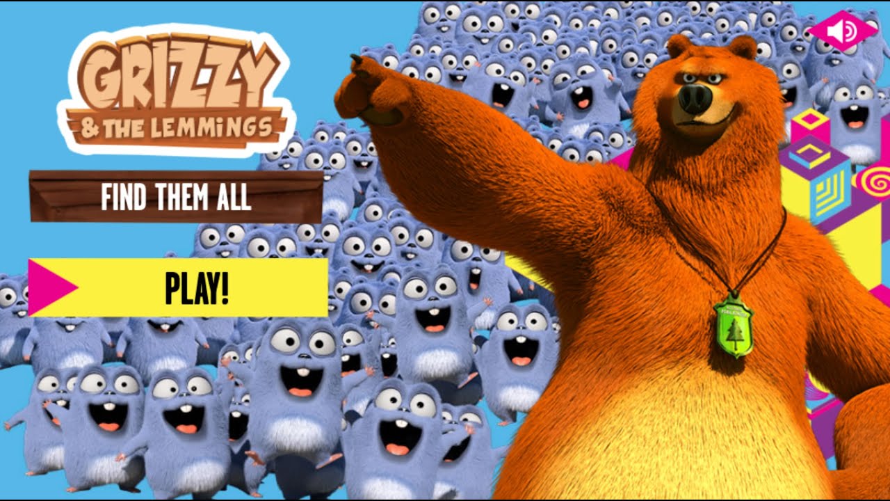 Grizzy and the Lemmings Find Them All GamePlay - YouTube