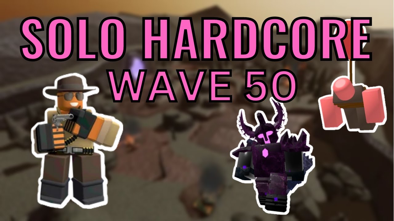 TDS | Solo hardcore wave 50 (I got engineer!!!) - YouTube