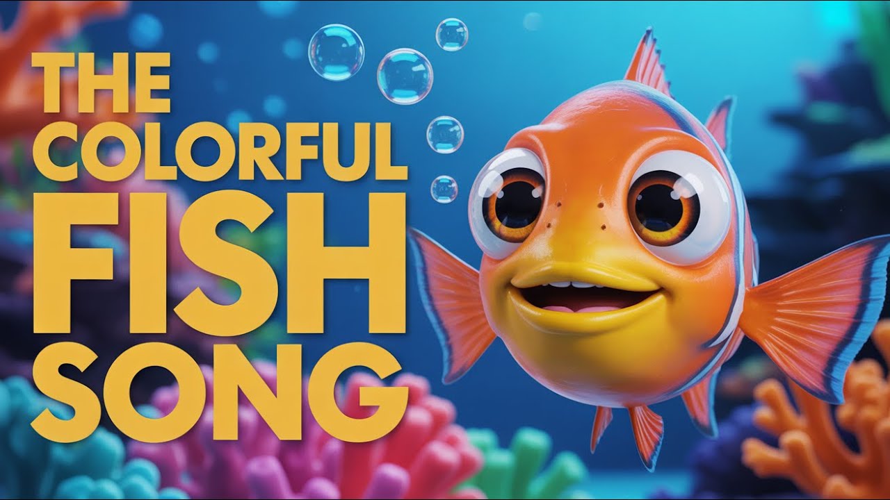 Little Fish Dance Song | Fun Kids Music About Ocean Animals and Sea ...