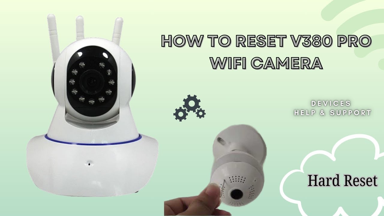 Resetting the V380 pro wifi camera | V380 pro wifi camera hard reset ...
