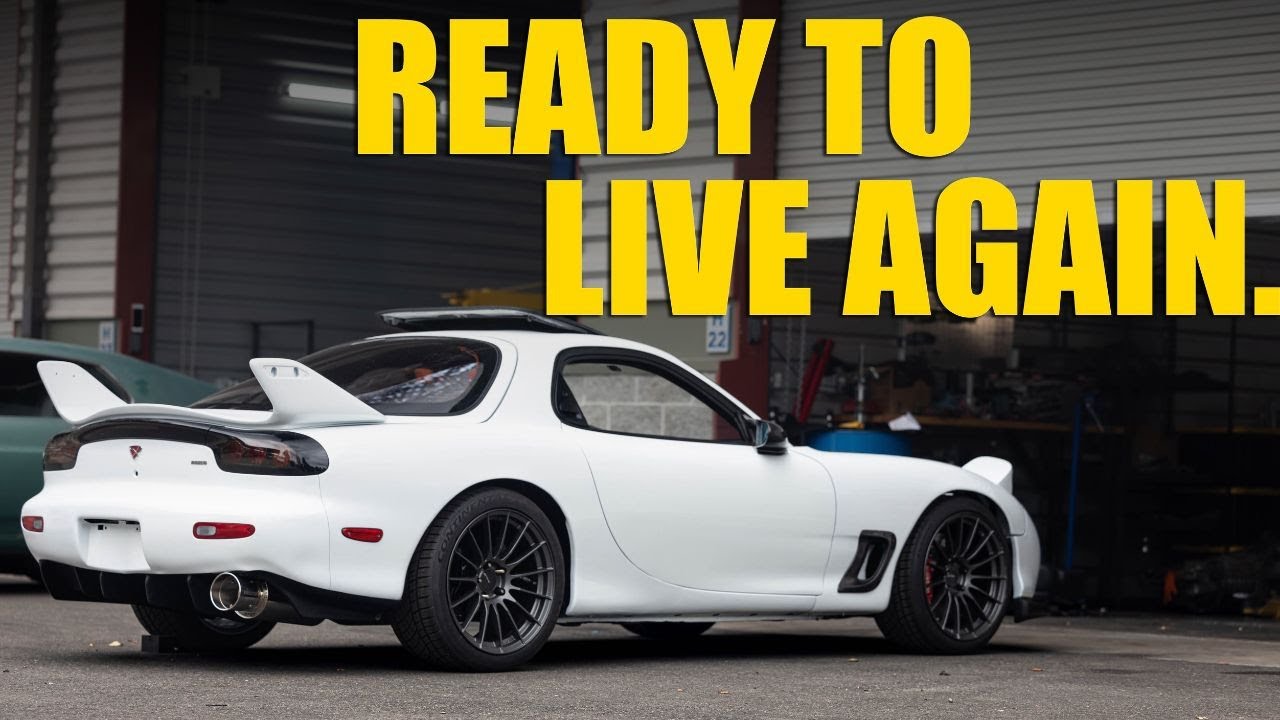 Restoring an Abandoned Mazda RX7 EP. 22 - YouTube