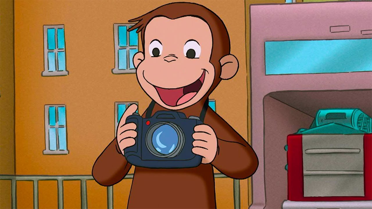 George Tries Photography! 📸 🐵 Curious George | Animal Friends - YouTube