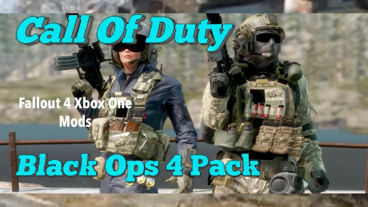 Call Of Duty Black Ops 4 Pack Fallout 4 Xbox One Mods - YouTube