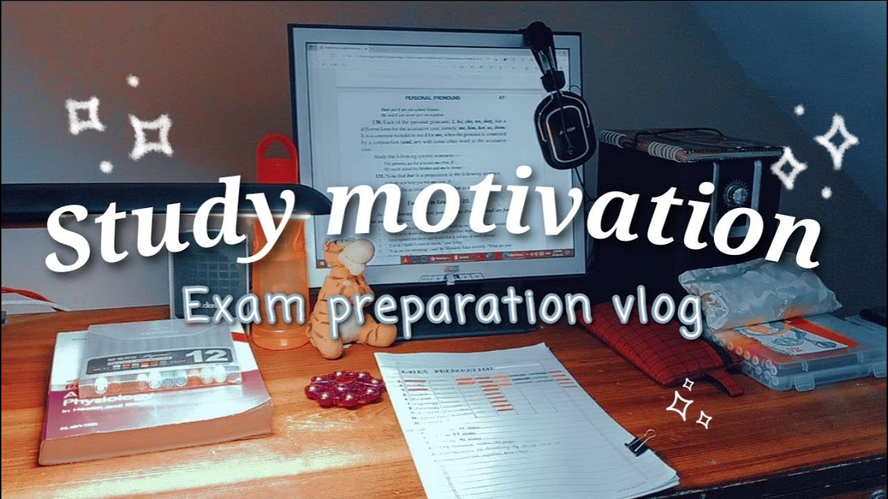 Study Motivation | Aesthetic Exam Preparation Vlog | How to Make ...