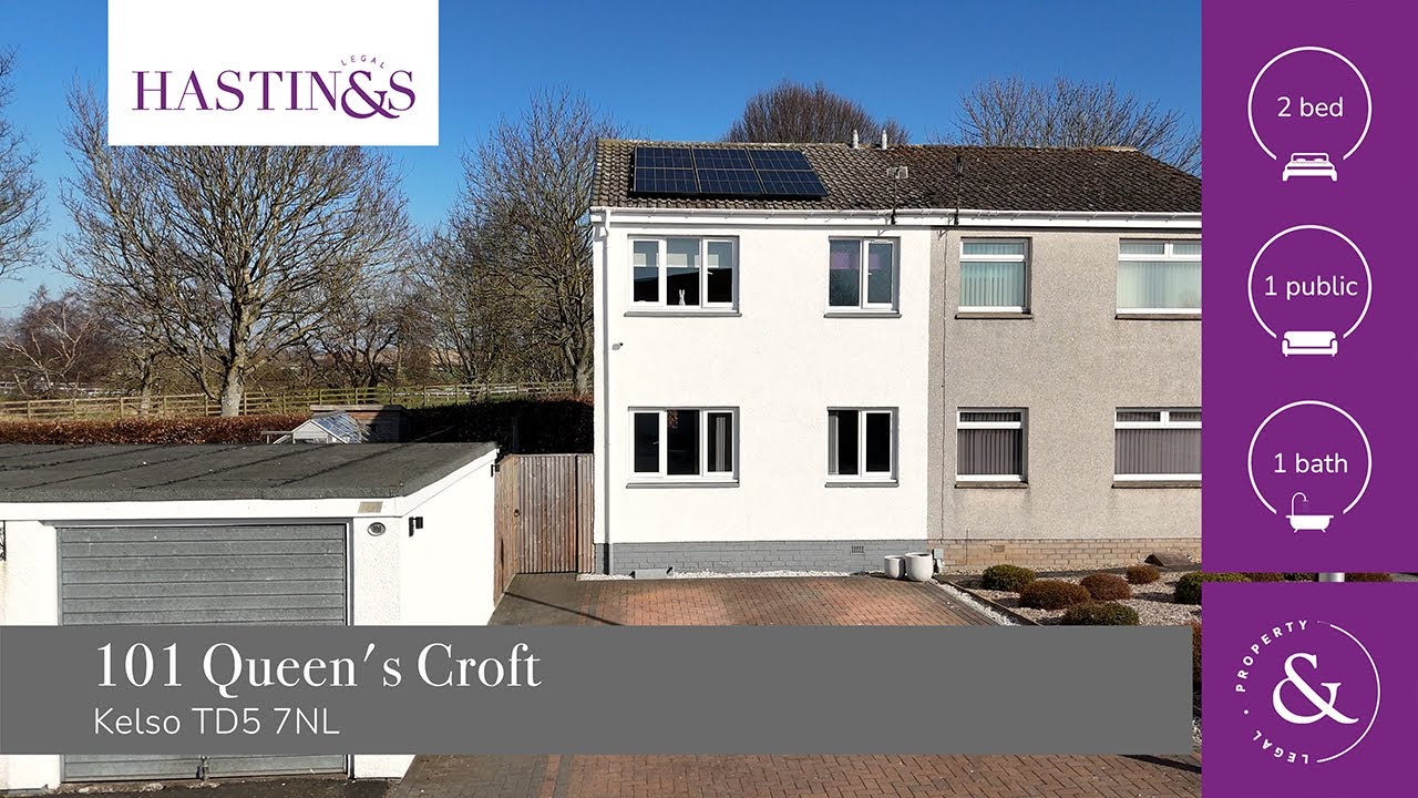 101 Queen's Croft, Kelso TD5 7NL - Video Tour - YouTube