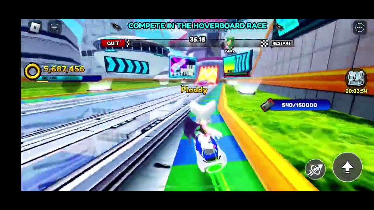 Roblox sonic speed simulator jet the hawk part 2 - YouTube