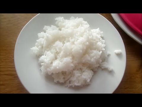 How to make Simple White Rice Recipe - YouTube