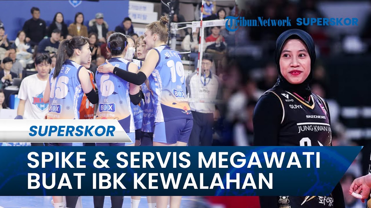 MENGERIKANNYA SPIKE DAN SERVIS MEGAWATI Buat Pelatih IBK Altos Akui Timnya Kewalahan #voli # ...