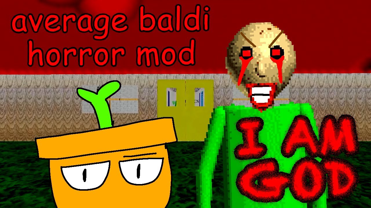 An Average Baldi Horror Mod... (Baldi's Basics Mod) - YouTube