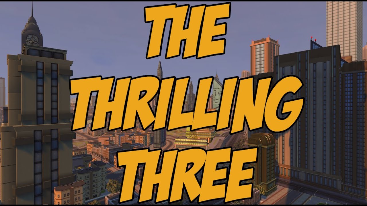 The Thrilling Three - Character Creation - Marvel Superheroes ...