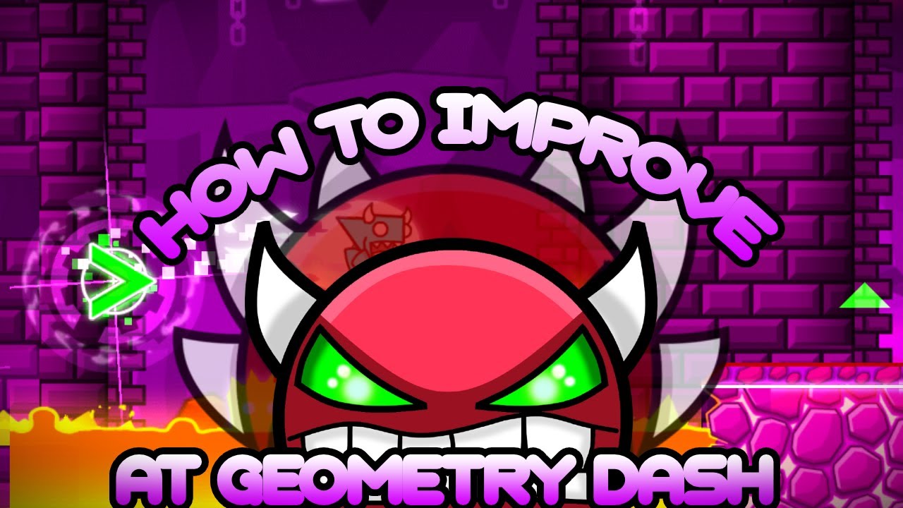 Geometry Dash ~ How to get better at Geometry Dash! (New Player Guide ...
