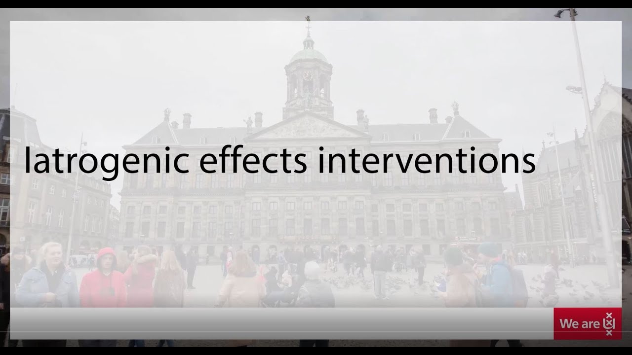 Mini lecture Iatrogenic intervention effects - YouTube