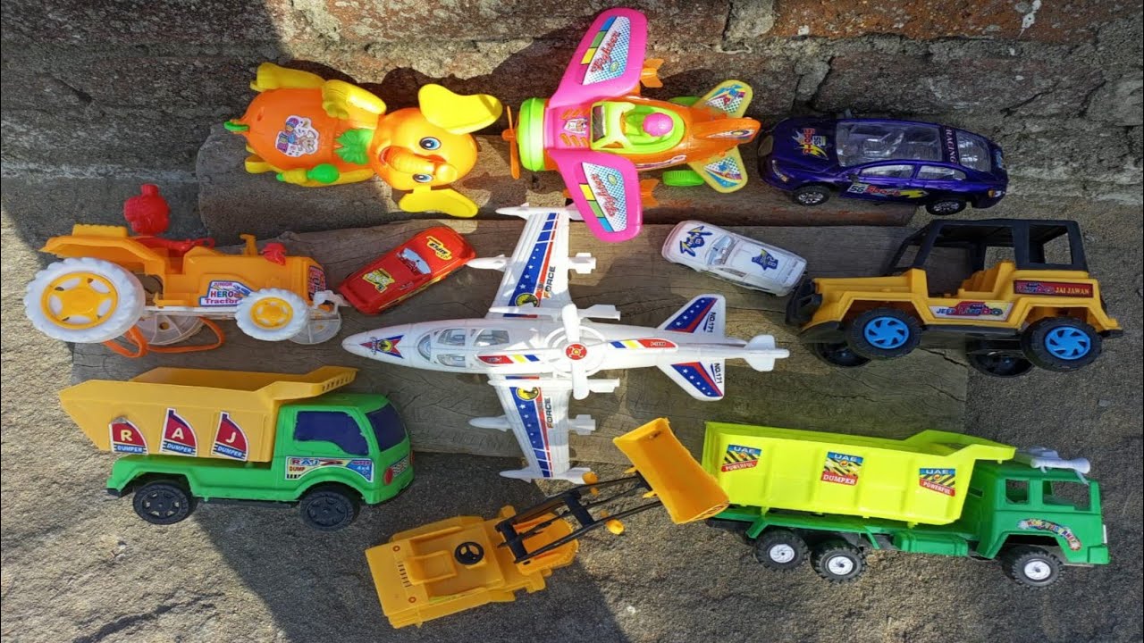 gadi Bala cartoon | toy helicopter ka video | tractor cartoon video ...
