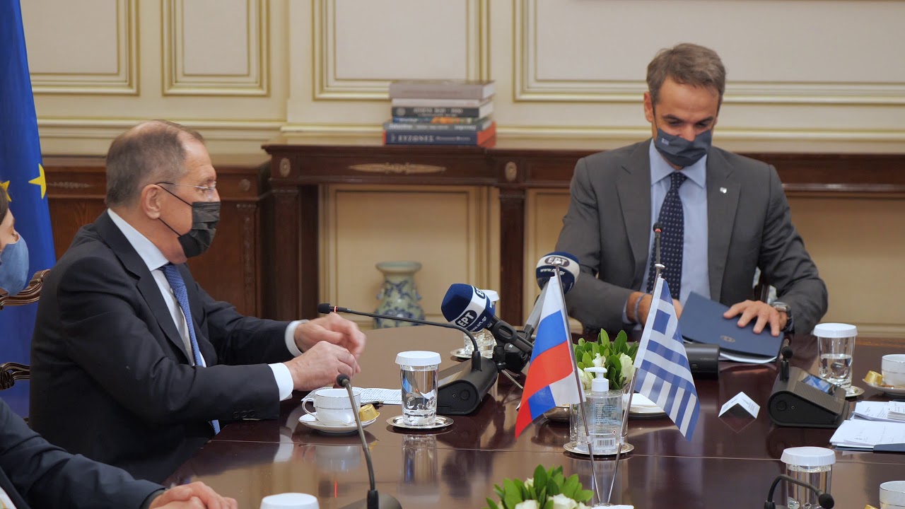 newsbomb.gr: Μητσοτάκης σε Λαβρόφ: Ταραξίας που καταπατά τη διεθνή ...