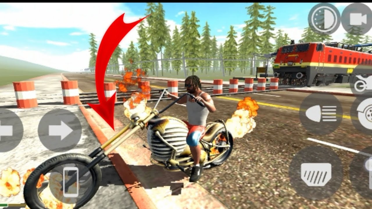 train ki patari per double new bike new bus ka cheat code mil gya new ...