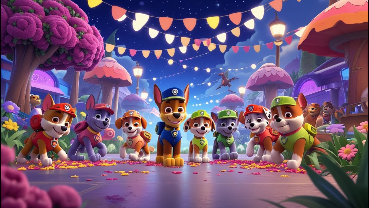 Paw patrol The Flower Festival Rescue - YouTube