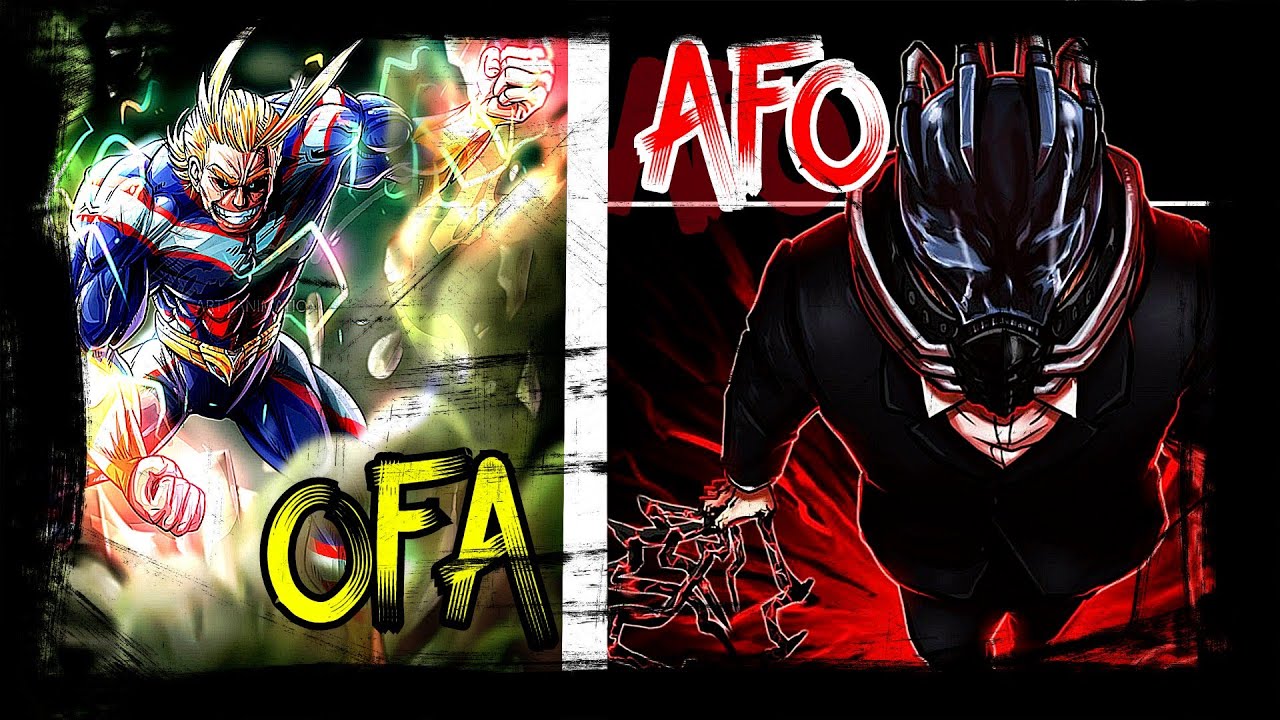 NEW MYTHICAL AFO(ALL FOR ONE ) SHOWCASE+ALL MIGHT Roblox ANIME MAINA ...