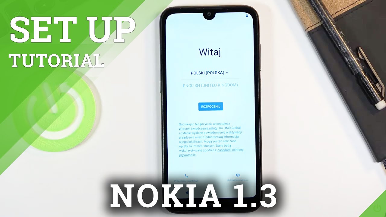 How to Set Up NOKIA 1.3 – Network Connection / Google Account / Initial ...