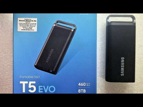 Unboxing - SAMSUNG PORTABLE SSD T5 - 8TB!!! (Biggest & Most Expensive Ext.SSD on planet Earth)!!!