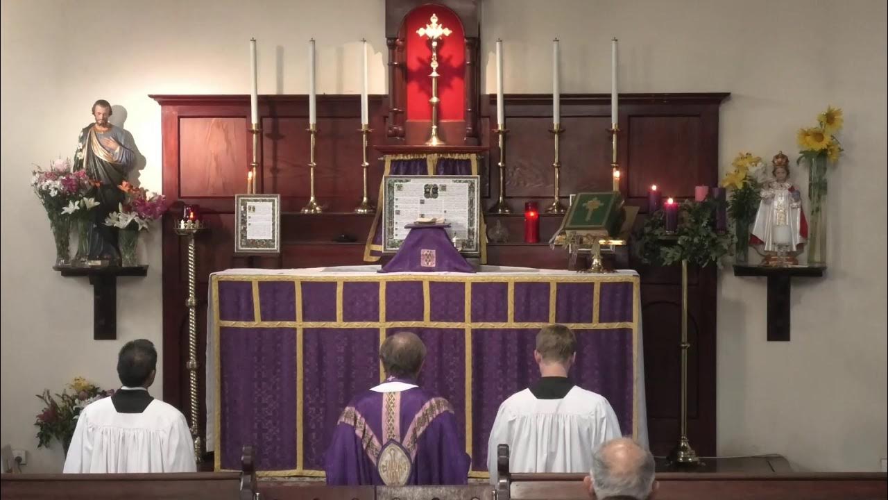 Traditional Latin Mass Friday 15 Dec 2023 @St Anne's - Advent Feria, Octave of Immac. Conception ...