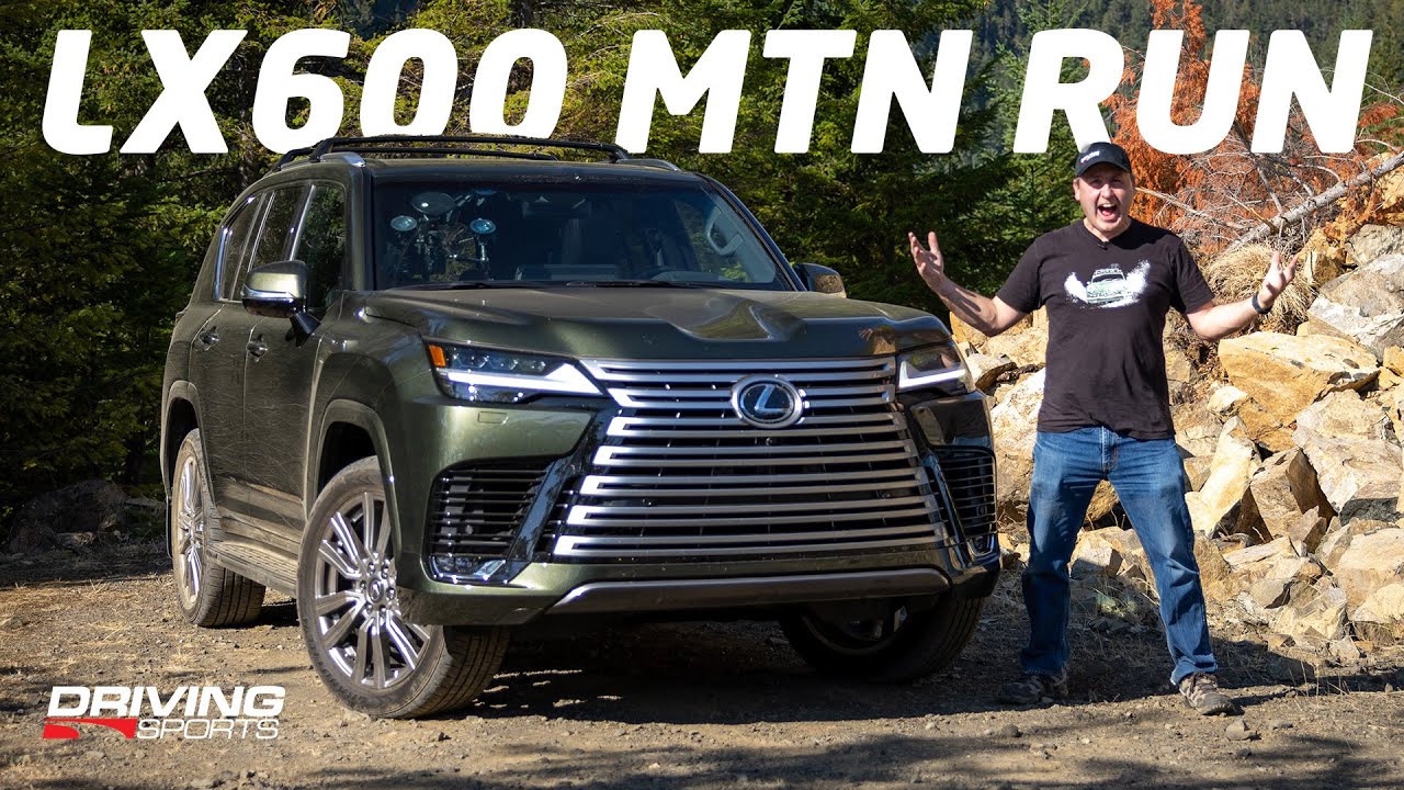 2022 Lexus LX600 Off-Road Mountain Adventure - YouTube