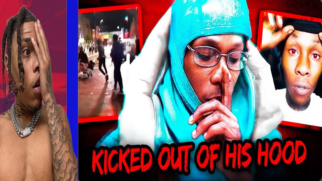 New York drill rapper gets banned from his own hood after this!!! - YouTube