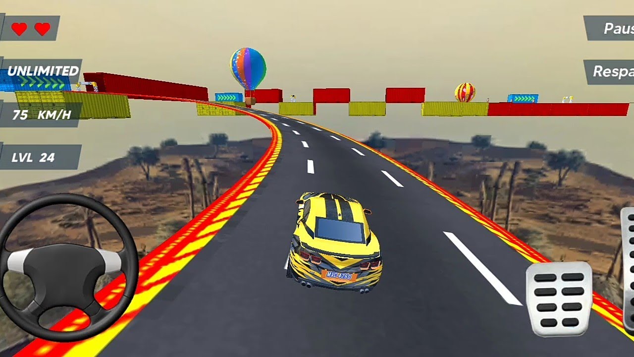 Car Stunt 3D Mobile Gameplay | Stunts Game| Crazy Mode• Level-24 | Its ...