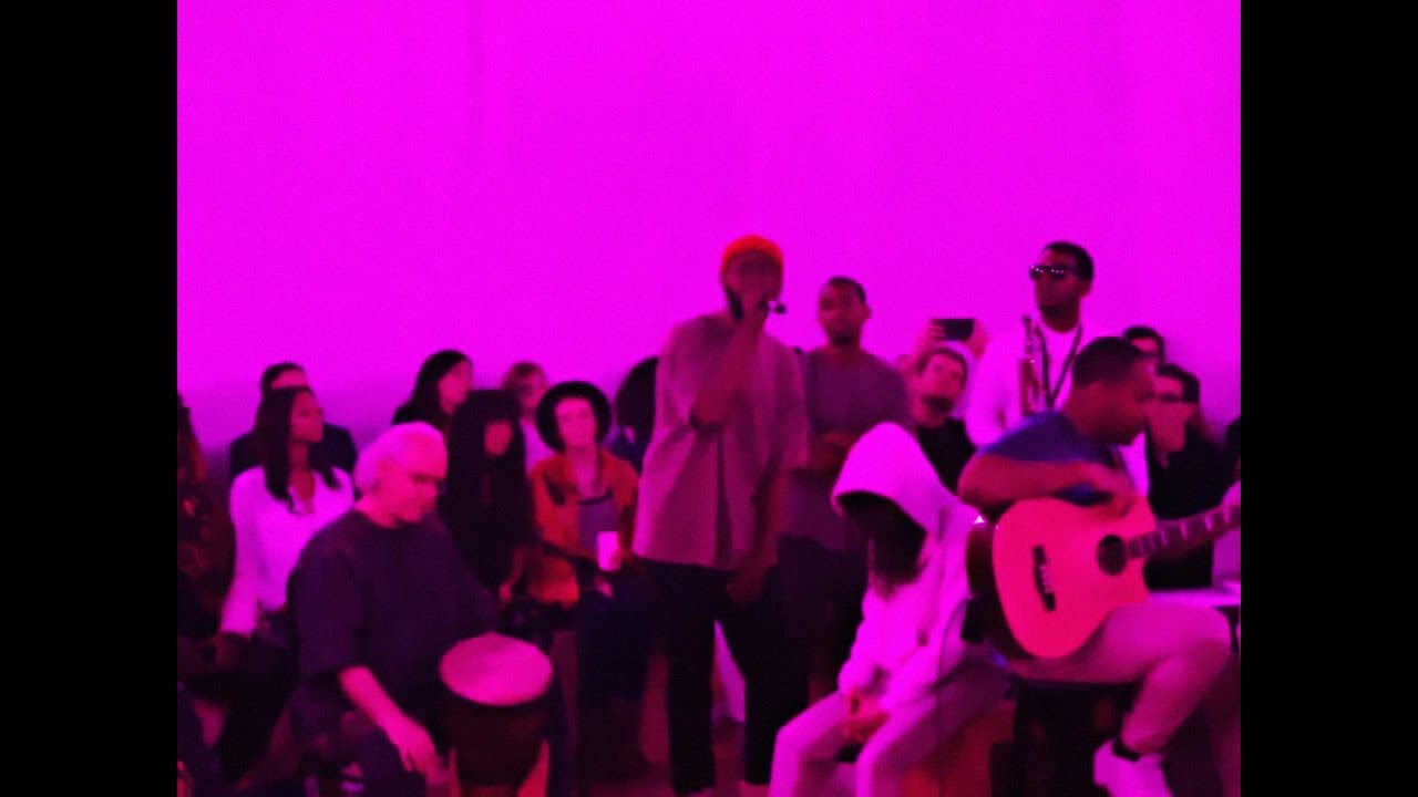 Ant Clemons performs "Garden" with the Sunday Service Choir - YouTube