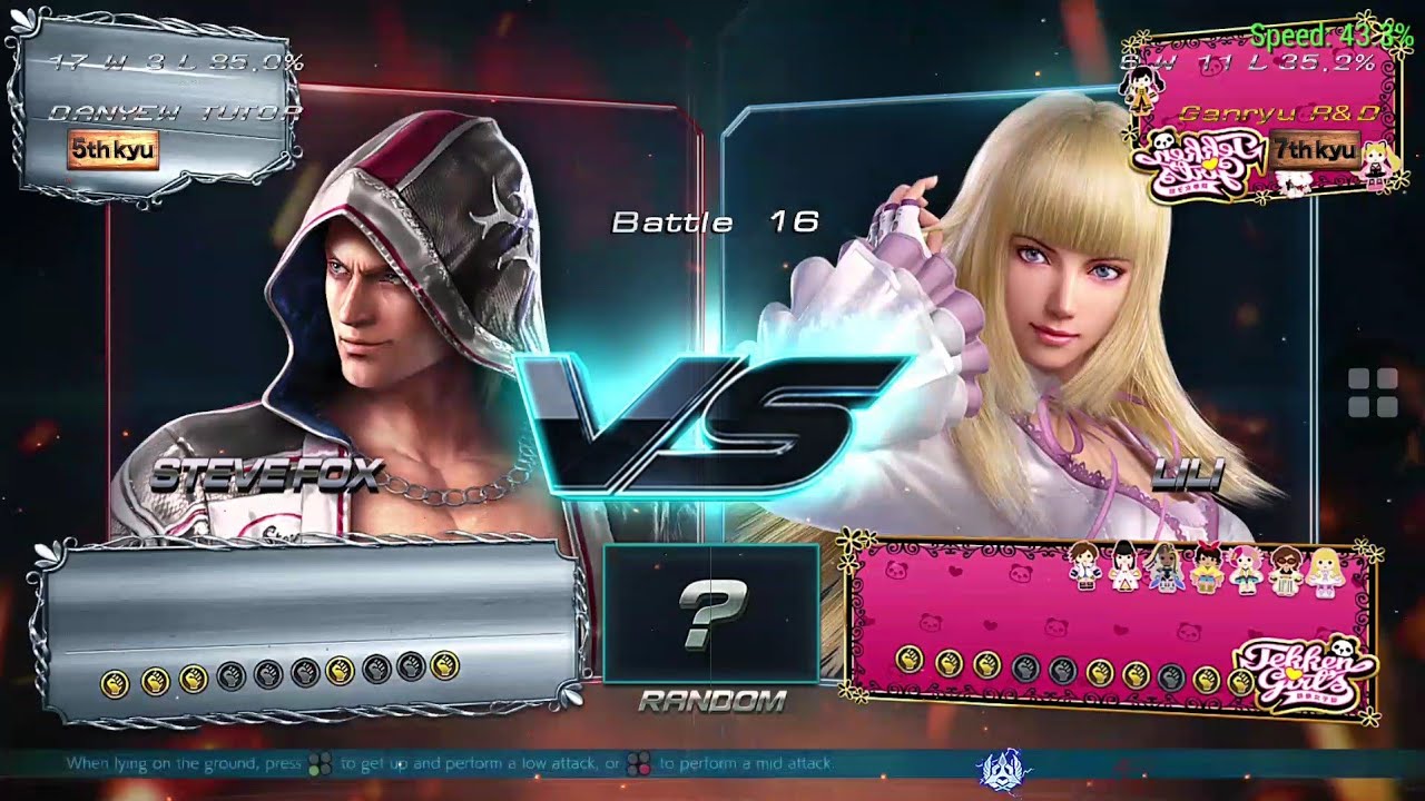 Tekken 7 season 6 ppsspp UHD Steve Fox Rage Arte e Rage drive combo ...