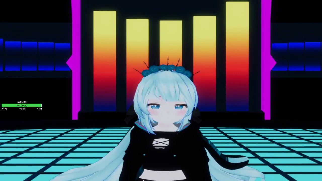 VRCHAT MMD DANCE WORLD 벤디와 잉크기계 - YouTube