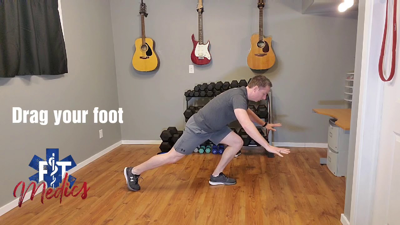 Pushup heel drag cross connect - YouTube