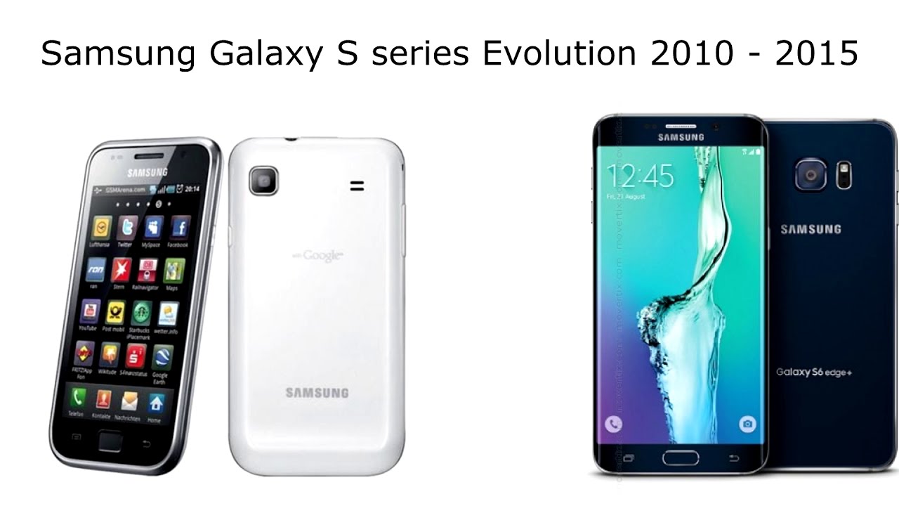 Evolution of Samsung Galaxy S series 2010 - 2015. - YouTube
