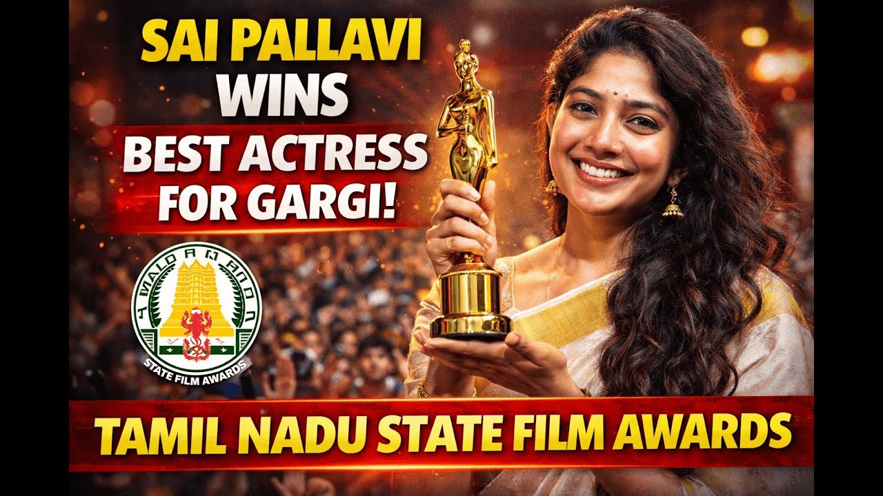 Sai Pallavi Wins Best Actress for Gargi | Tamil Nadu State Film Awards ...
