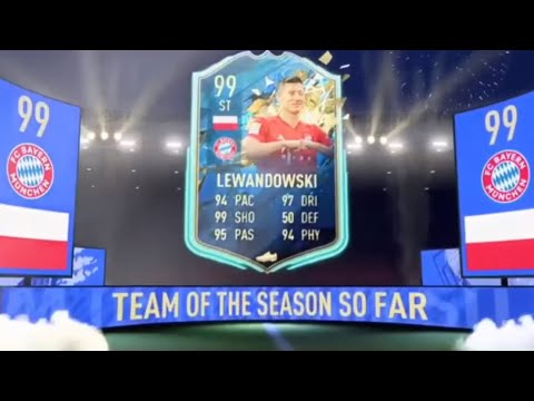 FIFA 20 - 99 RATED LEWANDOWSKI IN A FREE PACK!!! - YouTube