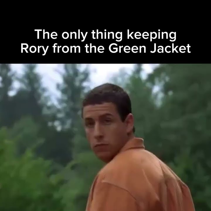 The only thing keeping Rory from the green jacket. #PGA #Masters #Golf ...