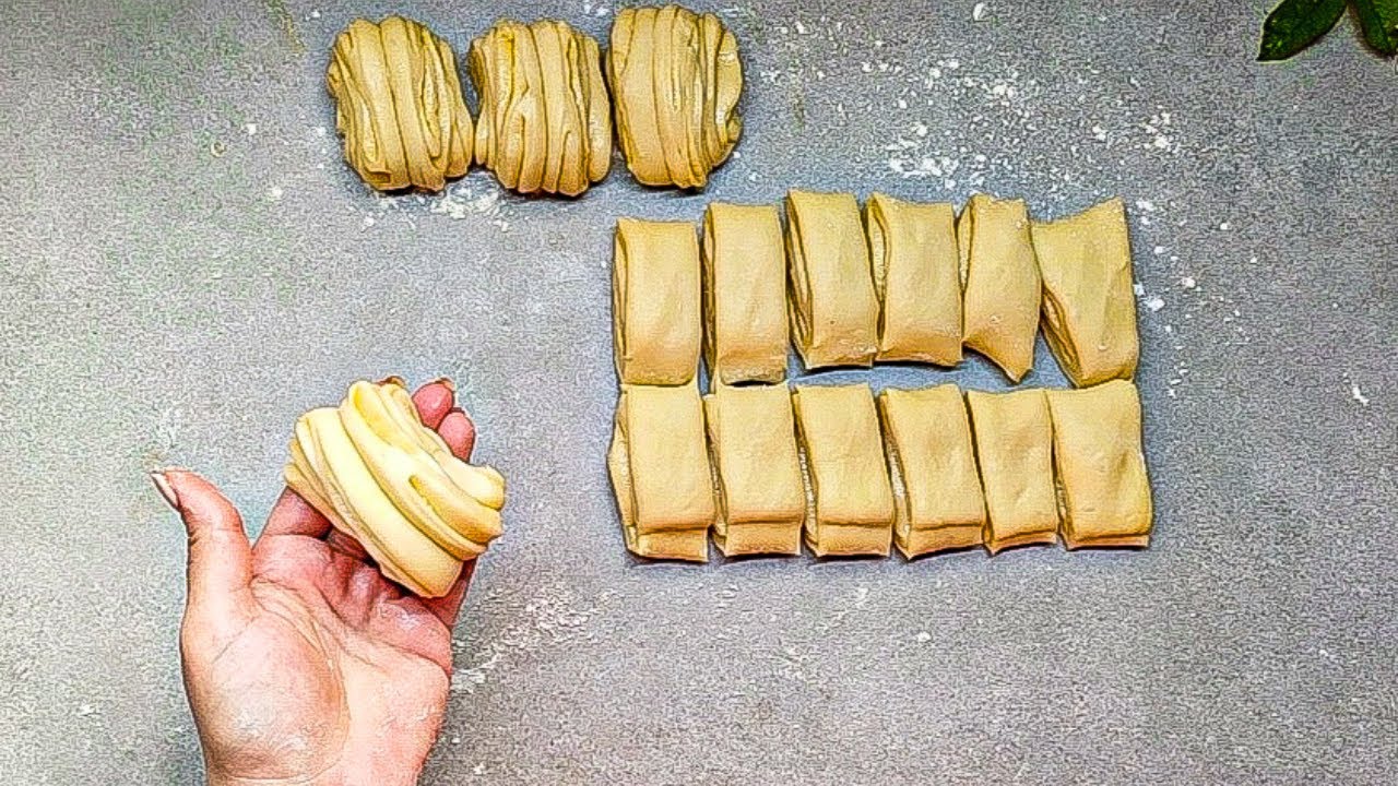 Delicious bread, better than croissants. You don't know how easy it is ...