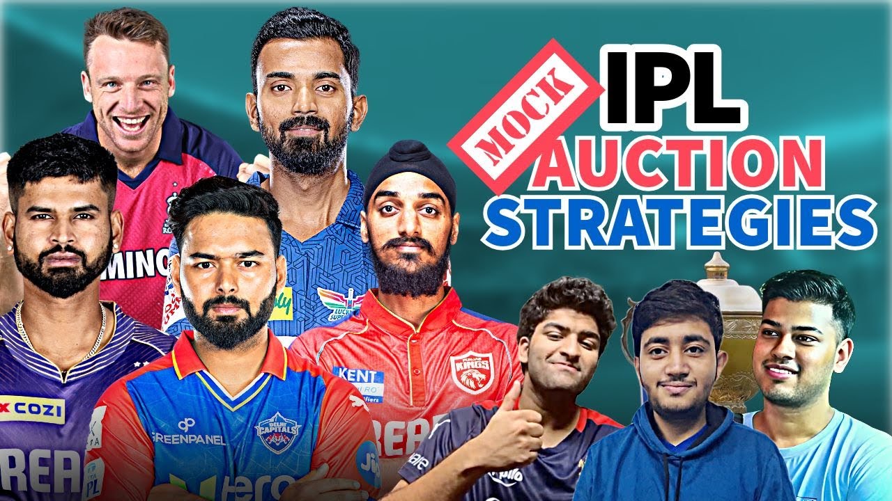 REVEALING Auction Strategies | IPL Auction 2025 ft. @TheChaseMasters - YouTube