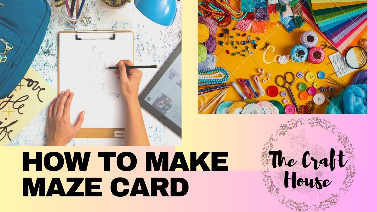 How to Make Maze card. - YouTube