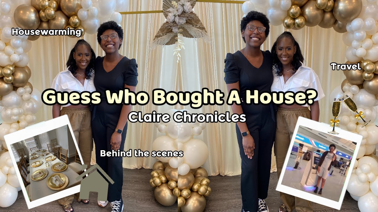 GUESS WHO BOUGHT A HOUSE? l Claire Chronicles - YouTube