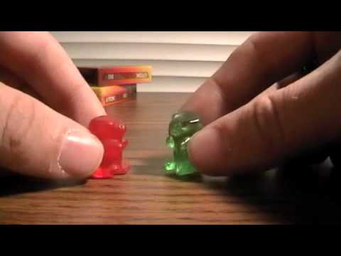 Gummy Bear Fight - YouTube