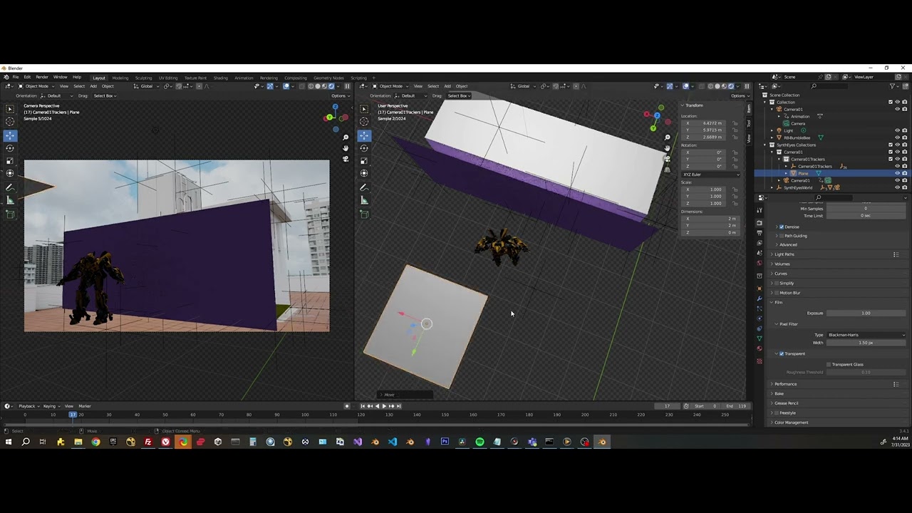 DMS5 VFX 03 Blender 3D Setup - YouTube