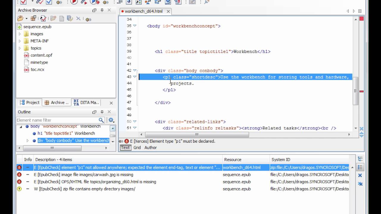 [Archived] EPUB Support in Oxygen XML Editor 13.1 - YouTube