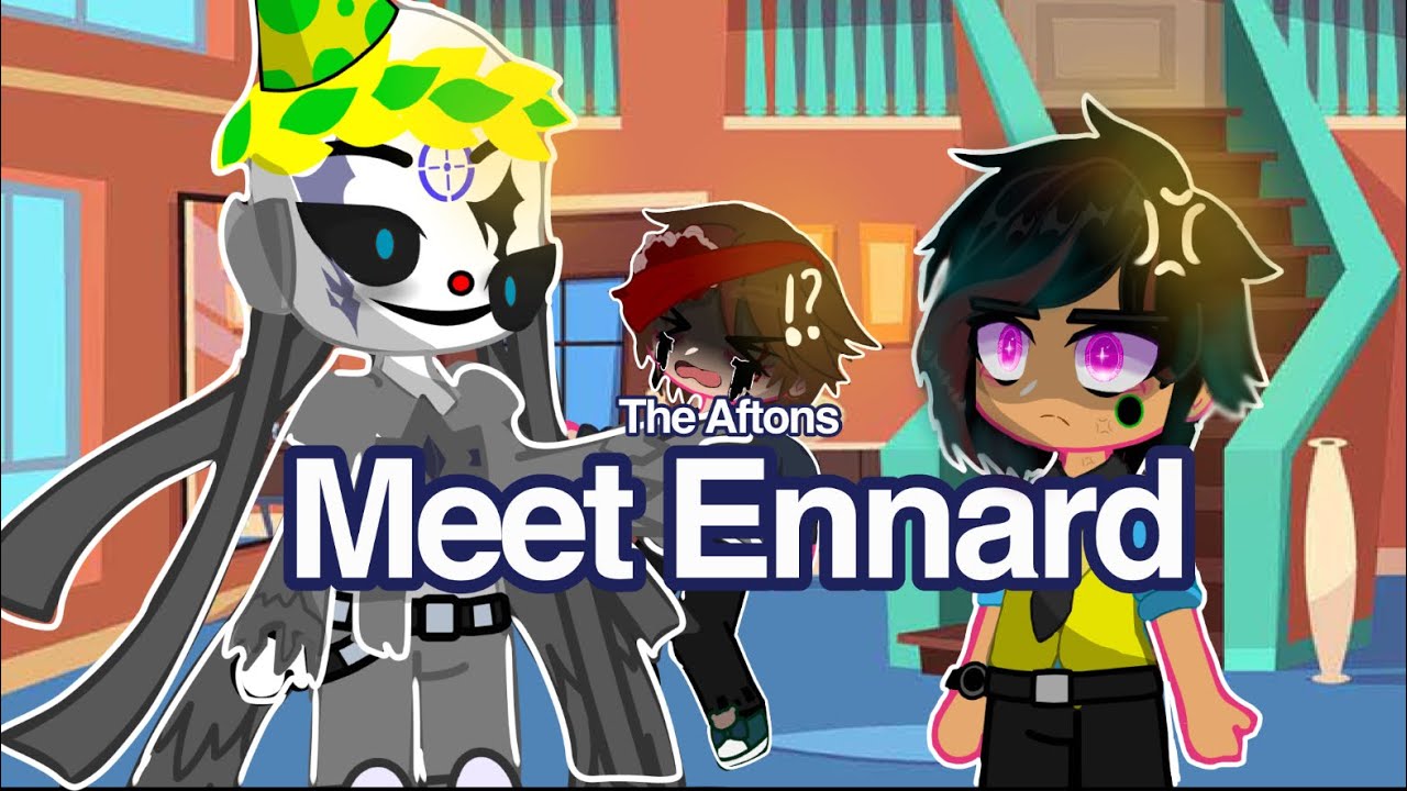 Aftons meet Ennard || Ft. Afton Family || Drama || Gacha || Fnaf - YouTube
