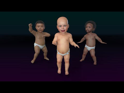 Oogachaka Dancing Baby - 2021 RTX Remastered - Hooked on a Feeling