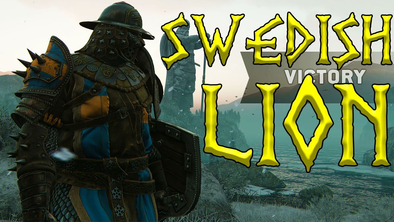 THE SWEDISH LION IS HERE TO DOMINATE!!! | For Honor | Conqueror - YouTube